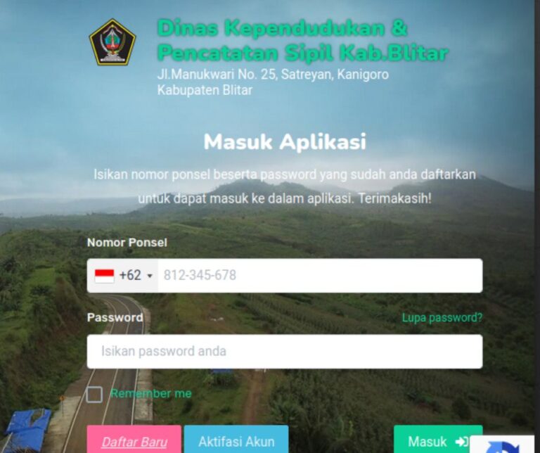 Cek KTP Online Blitar