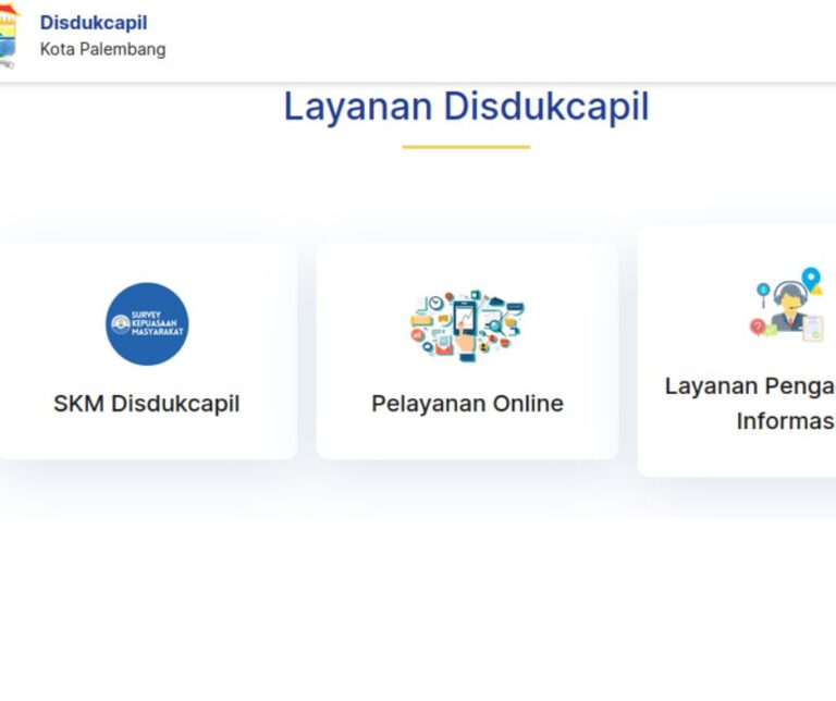 Cara Cek KTP Online Palembang