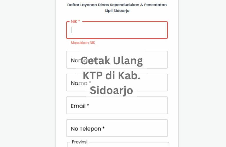 Cara Cek No KK Menggunakan NIK KTP
