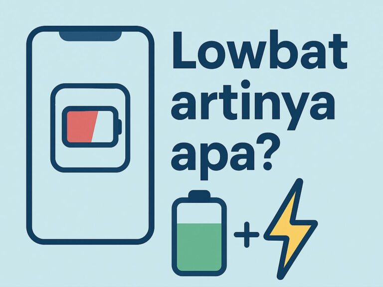 Lowbat Artinya Apa? Kenali Penyebab Dan Cara Mengatasinya Di Gadget Modern